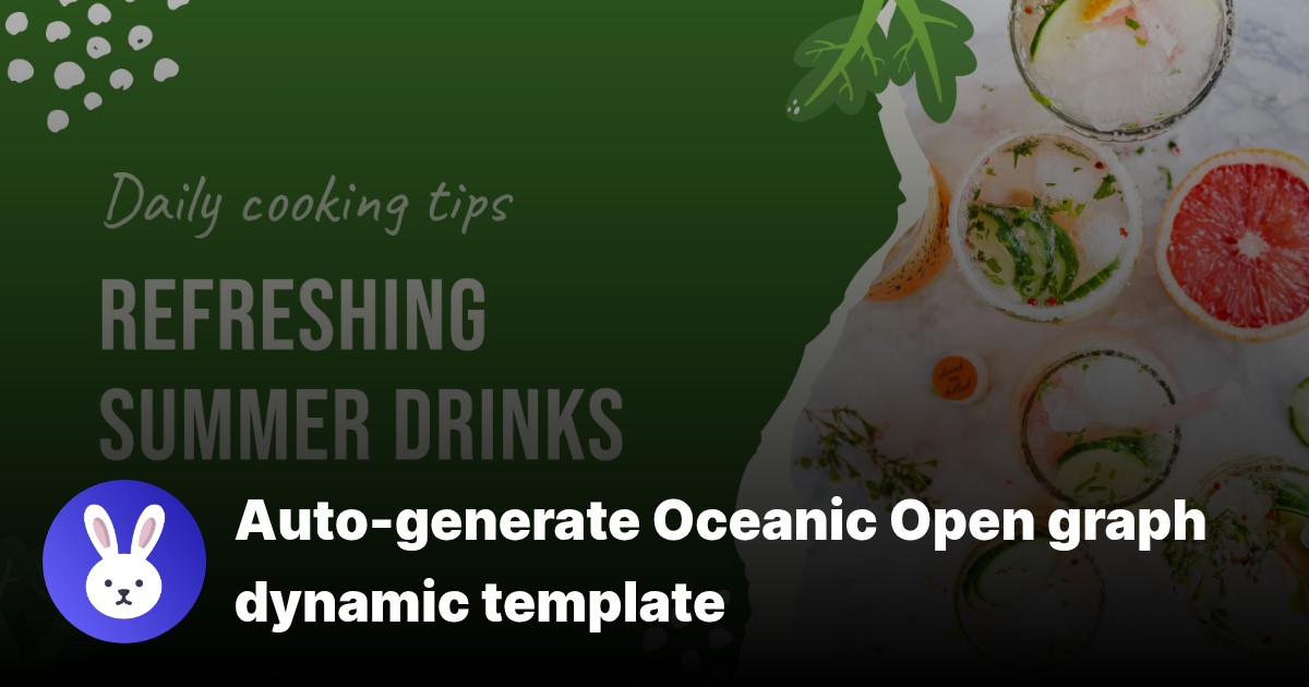 Open graph template