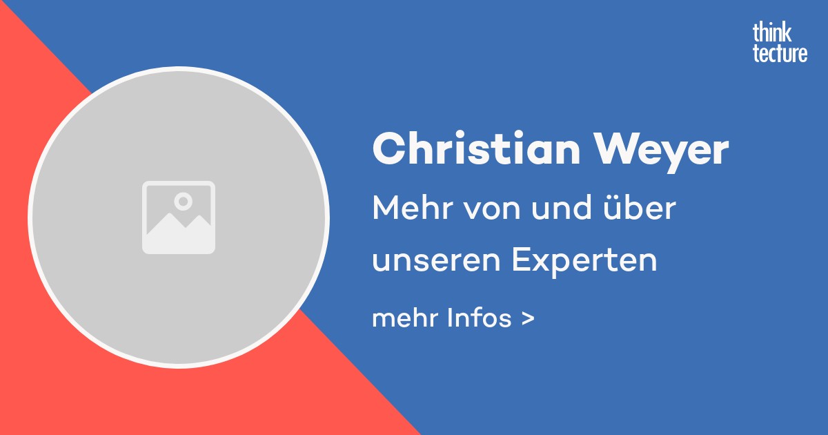 Konstantin Denerz, Experte bei Thinktecture