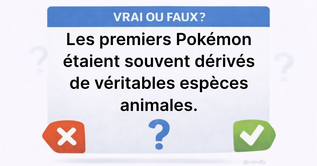 Les Pokémon et leurs inspirations animales fascinantes